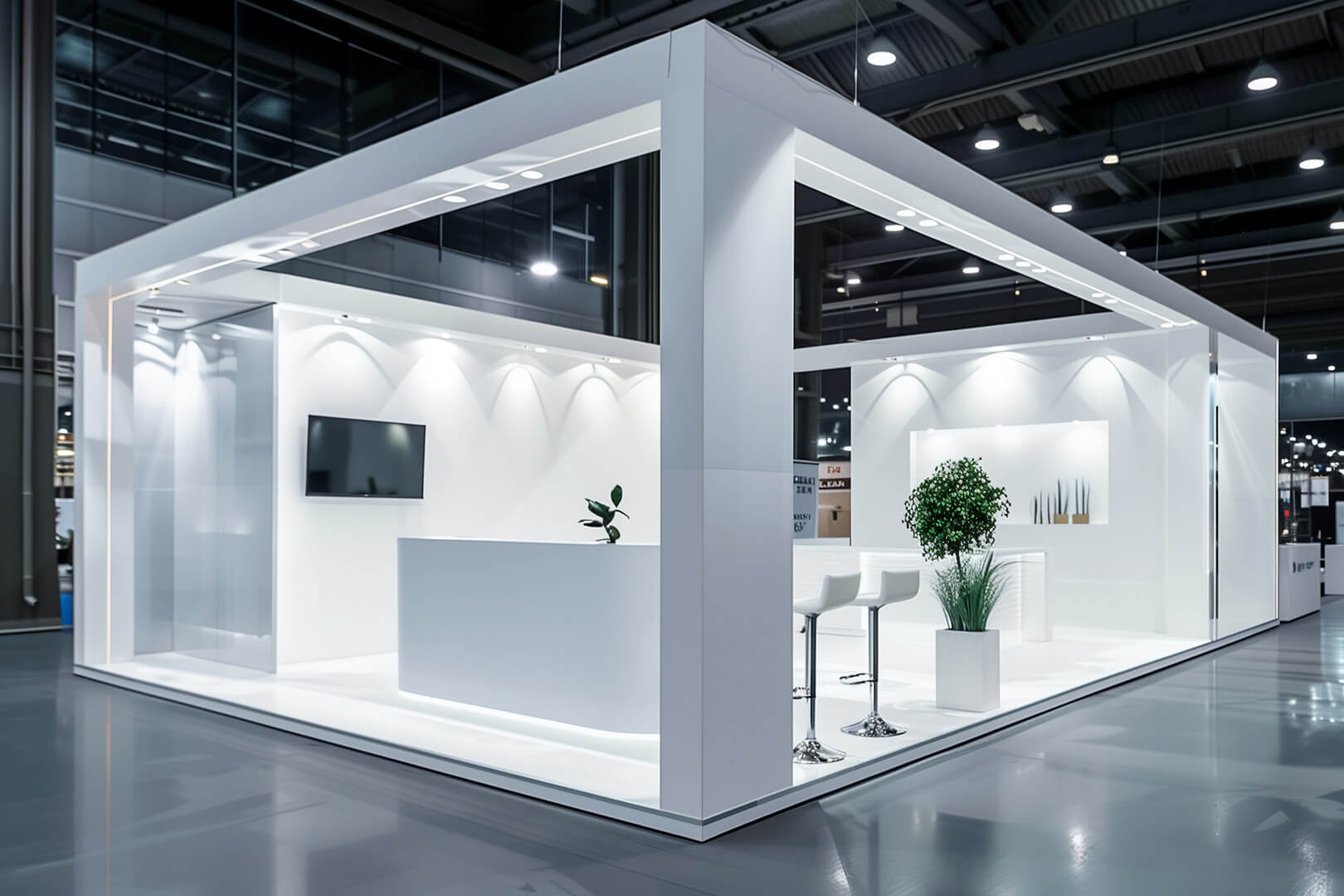 Guía y Servicios de Iluminación de Ferias y Stands | LED Industrial